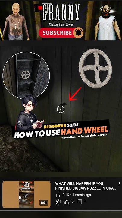 HAND WHEEL GUIDE - GRANNY 2 #granny #grannygame #gaming #grannyhorrorgame #gameplay #guide - YouTube