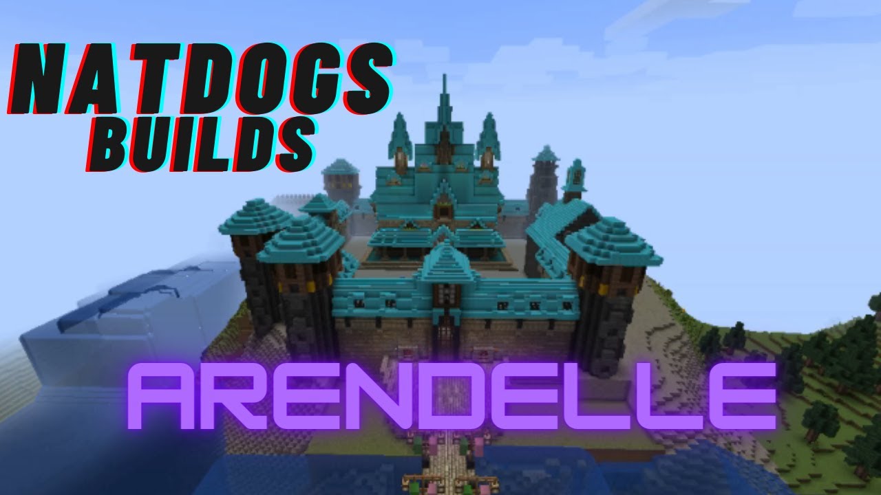Minecraft Build - Arendelle Castle!! (SHOWING) - YouTube