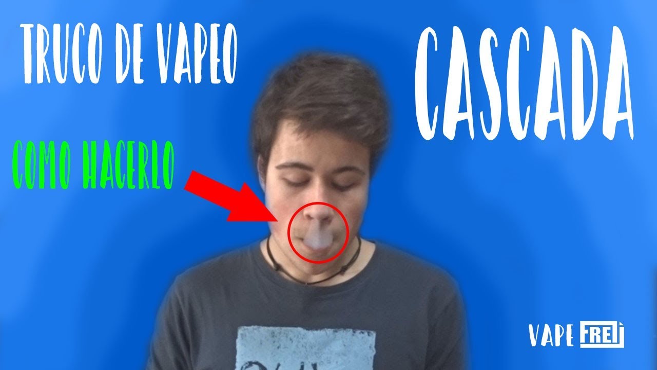 Como HACER la CASCADA | TRUCOS de VAPEO #1 - YouTube