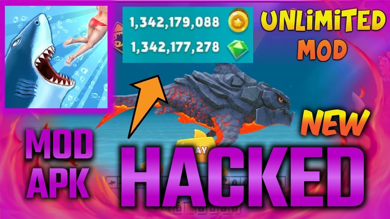 hungry shark evolution hack - YouTube
