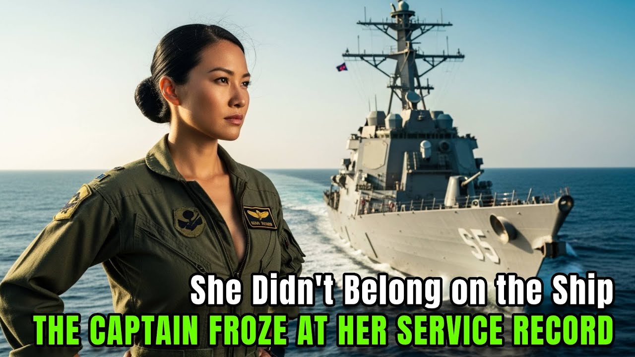 They Said She Didn't Belong on the Ship — Until the Captain Froze at ...
