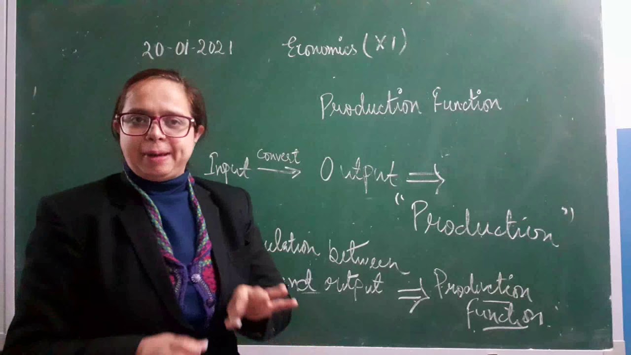 Class XI B Economics 20 01 2021 by Ms Nikita Singh - YouTube