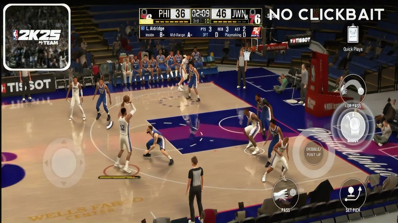 NBA 2K25 MyTeam Android Max Graphics Gameplay - YouTube