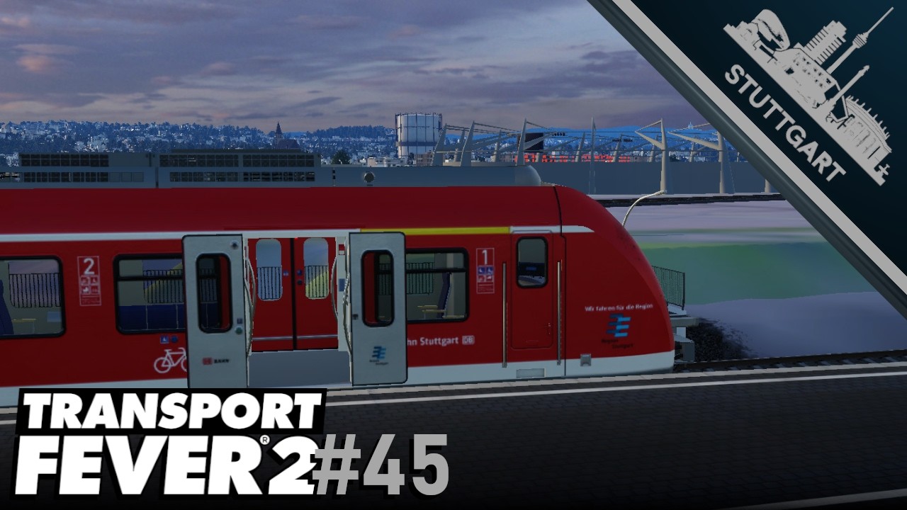 S-Bahnhaltestelle Neckarpark | Transport Fever 2 | S03#45 - YouTube