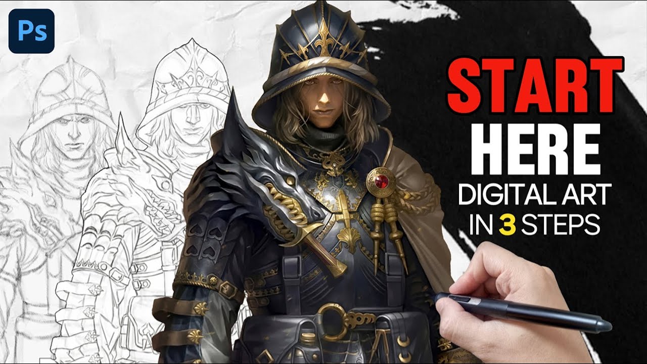 CHARACTER DESIGN - Step by Step Tutorial | TOAD ART (캐릭터 디자인-단계별 튜토리얼 ...