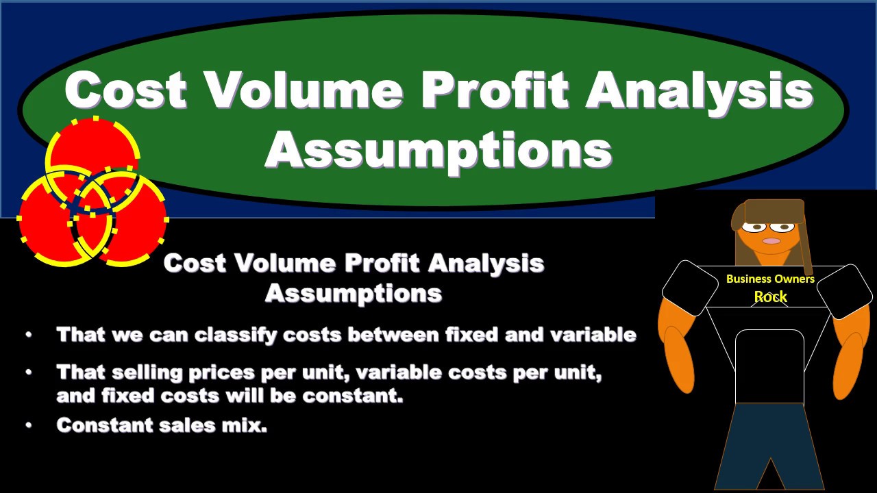 Cost Volume Profit Analysis Assumptions YouTube cost-volume-profit-analysis-assumptions-youtube
