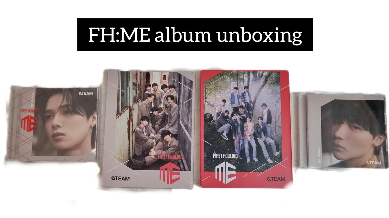 &TEAM First Howling: ME album unboxing 🐺🌙 - YouTube