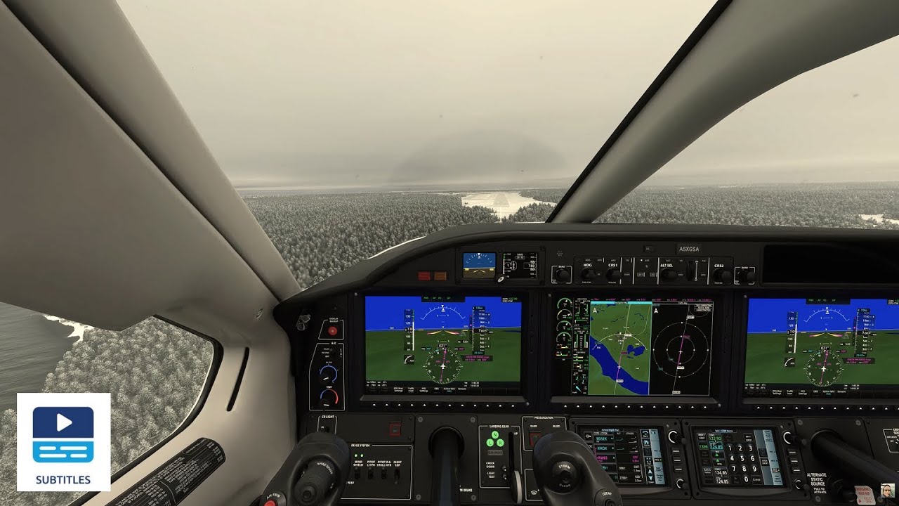 @Dalton-Flightsimclips | CYQX Gander Intern. (Newfoundland) RNAV 06 ...