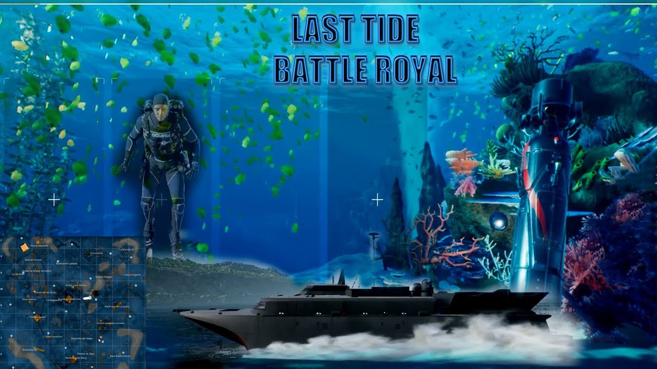 Last Tide Battle Royal / juego de mar, buzos y tiburones - YouTube