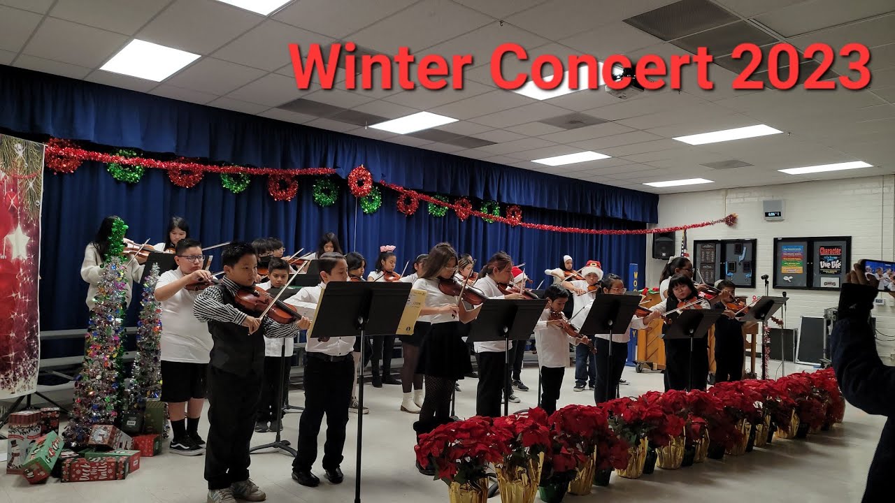 Woodbury Elementary school Winter Concert 2023 ( Học sinh tiểu học biểu diễn hòa nhạc tại trường ...
