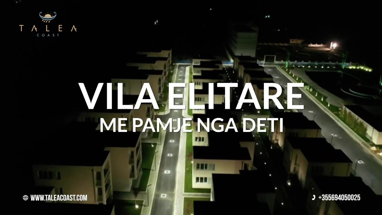 Talea Coast përgjatë mbrëmjes e filmuar me dron - YouTube