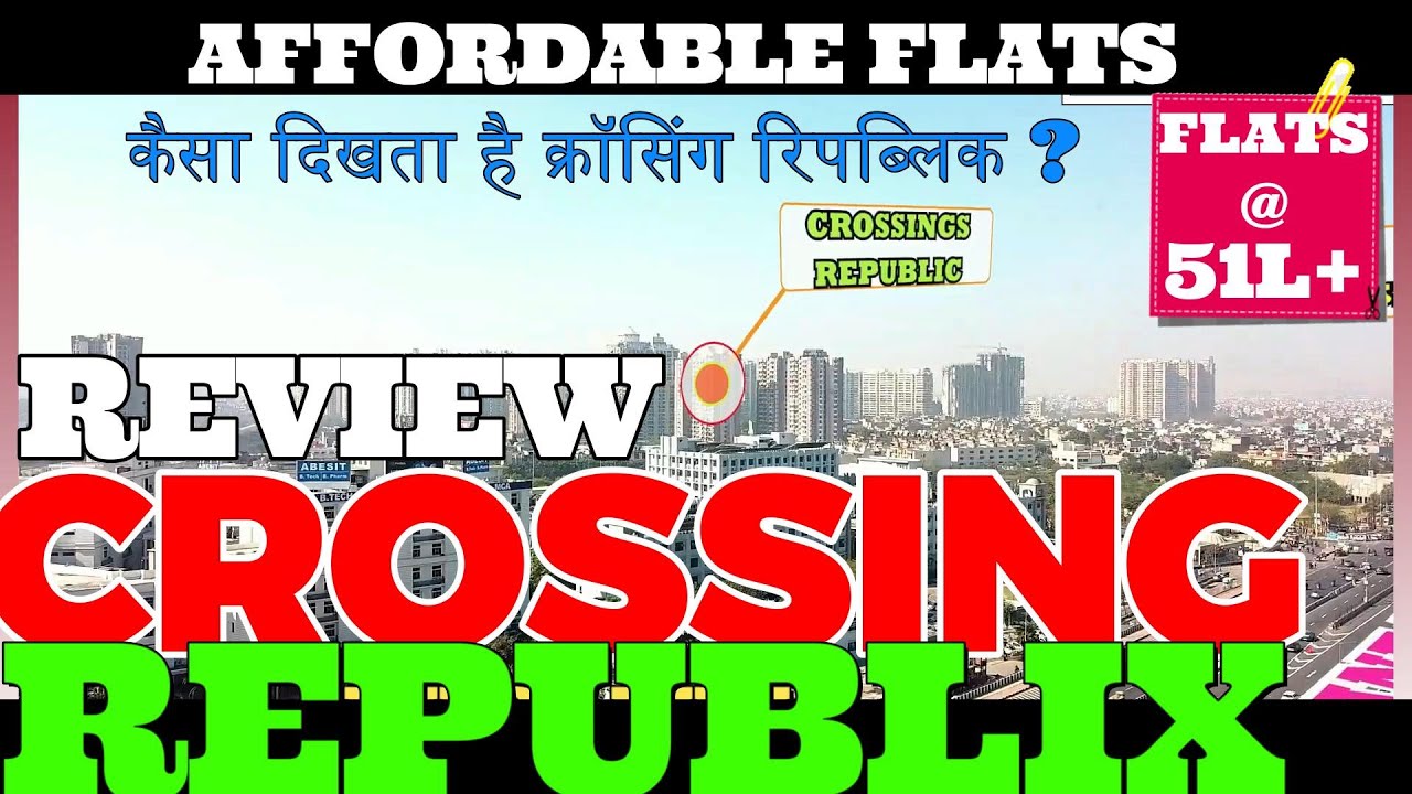 Crossings Republik Ghaziabad, Crossing Republic ☎️9560955050 ...