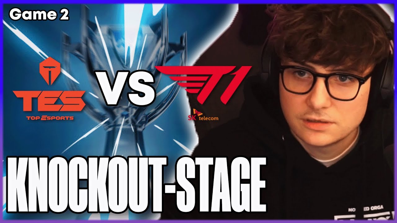 T1 IN BESTFORM!? | TES VS T1 GAME 2 | WORLDS 2024 - YouTube