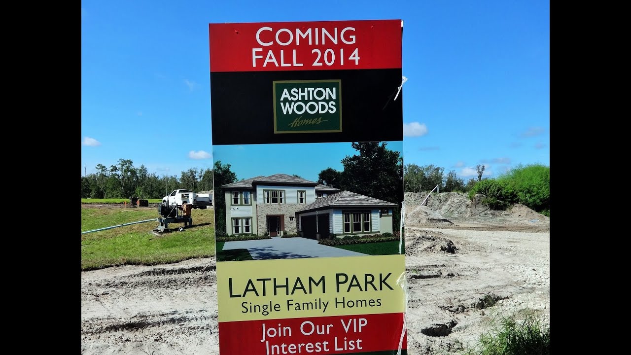 Latham Park by Ashton Woods in Winter Garden - YouTube