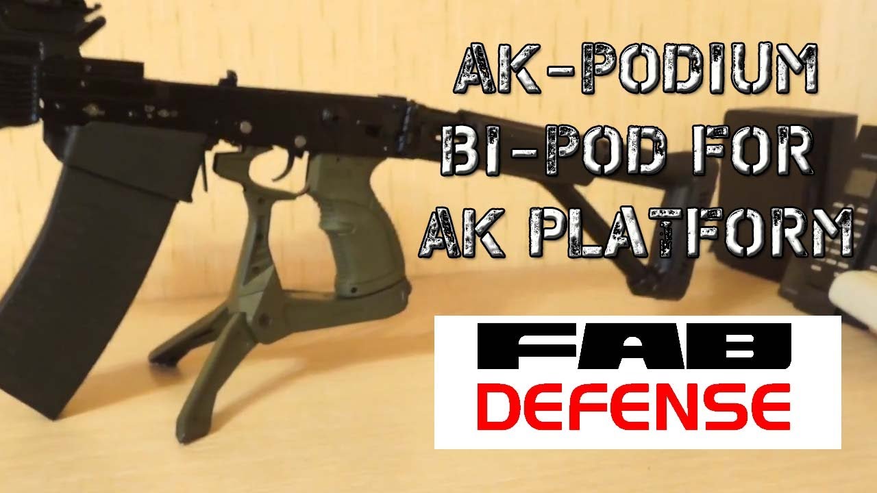 AK-Podium Fab Defense на Вепрь-12? - YouTube