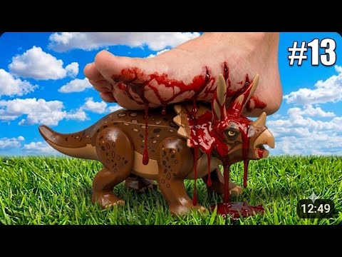 What LEGO Dinosaur Hurts The Most To Step On? (Part 2)