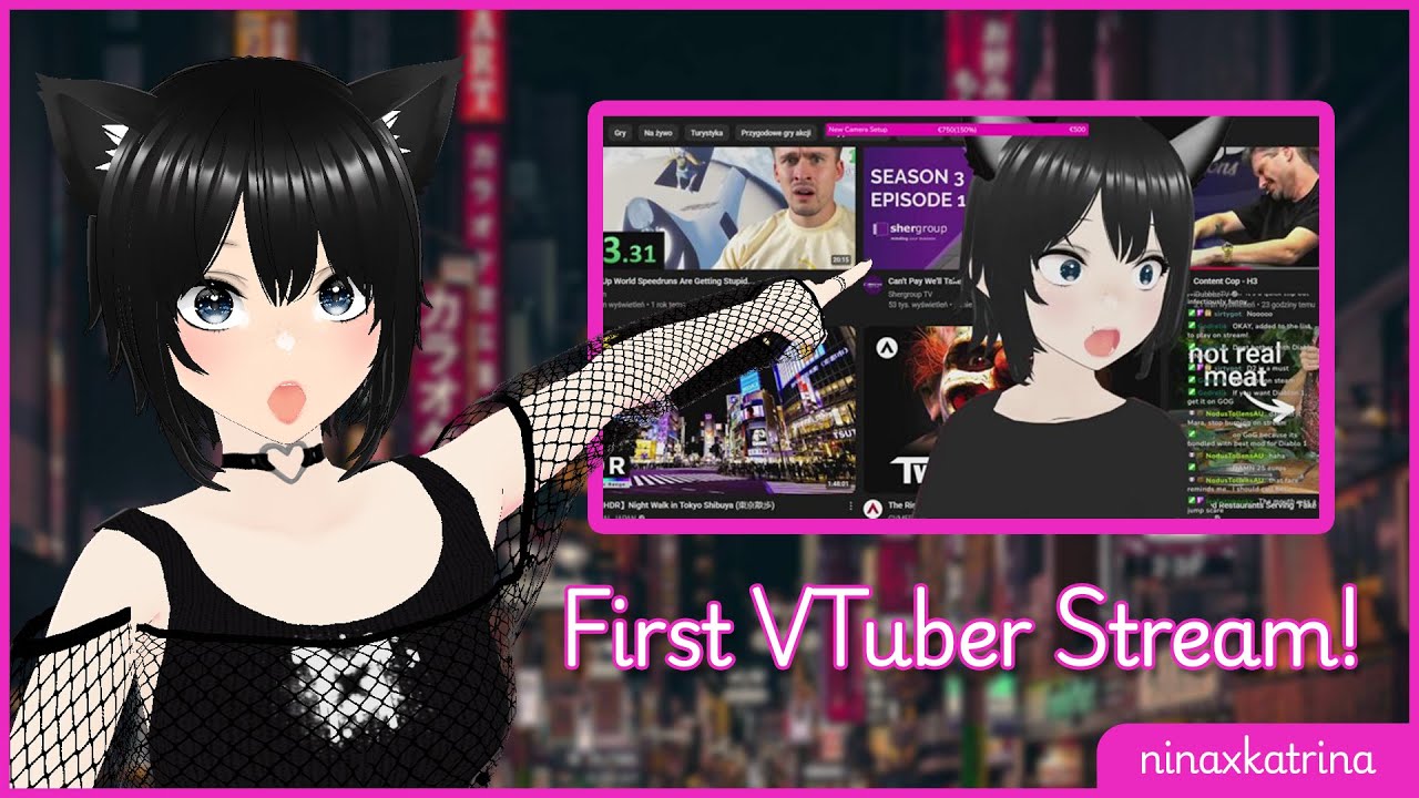 First VTuber Stream - Twitch VOD - YouTube