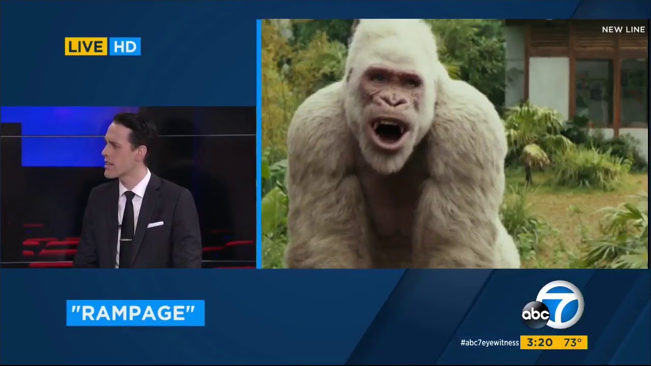 Jason Liles on ABC 7 with George Pennachio talking about "Rampage ...