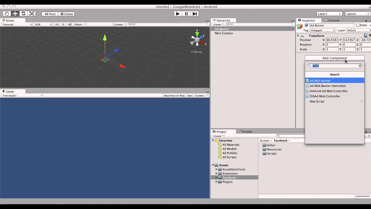 Google Mobile Ads Unity SDK Set Up and Prefab Solution - YouTube
