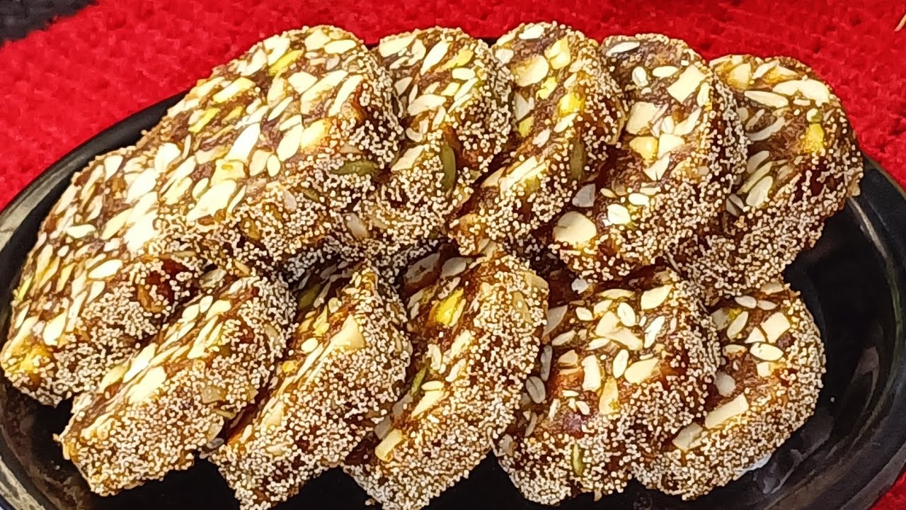 khajur dry fruit special recipe | sugar free dates and dry fruit roll ...