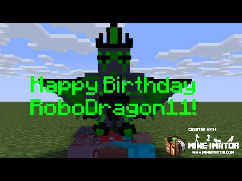 AML-877 vs. RoboDragon11 (Minecraft Animation)