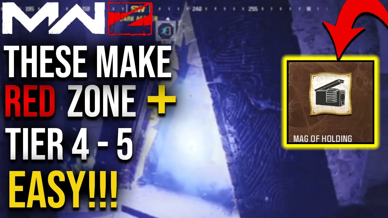 DOMINIATE RED ZONE AND TIER 4 - 5 WITH THESE IN COD MW3 ZOMBIES - YouTube
