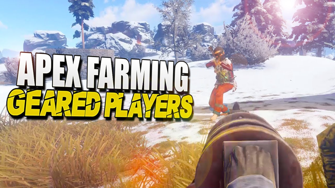 APEX Farming GEARED Players (Rust Survival) #71 - YouTube