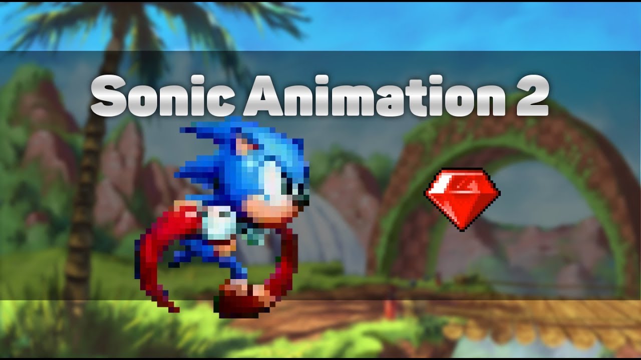 Sonic Animation [TEST 2] - YouTube