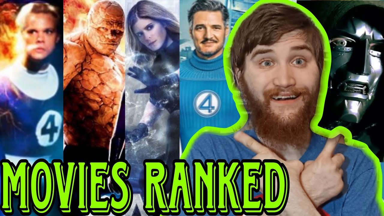 All 5 Fantastic Four Movies Ranked! - YouTube