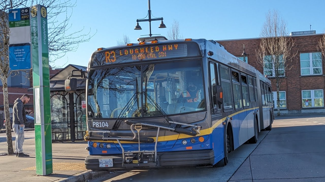 CMBC 8104 on the R3 to Haney place - YouTube
