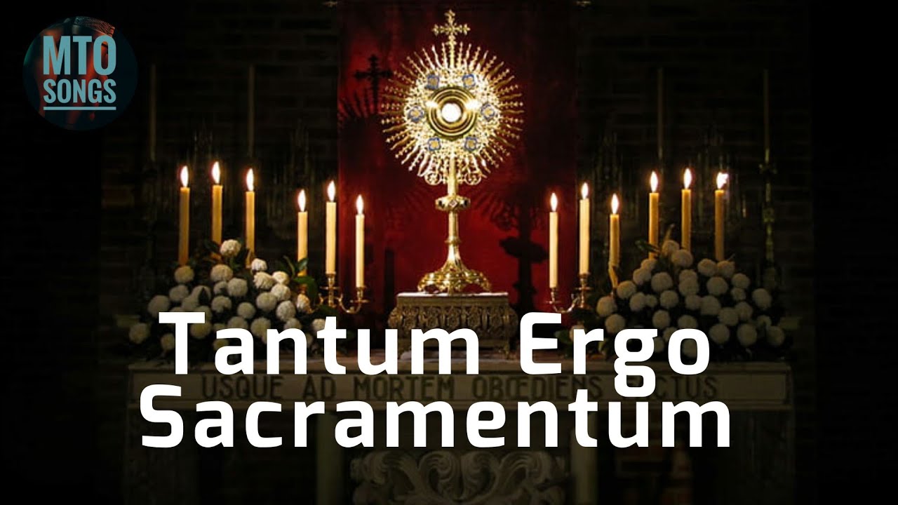 Tantum Ergo Sacramentum | Latin Hymn. (With Luganda Translation) MTO ...