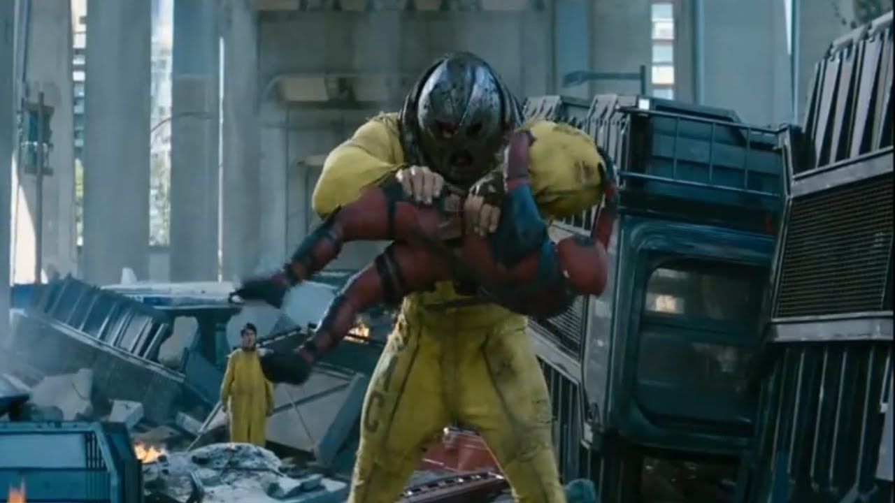 Deadpool vs Juggernaut Full Fight Deadpool 2 HD 1080P - YouTube