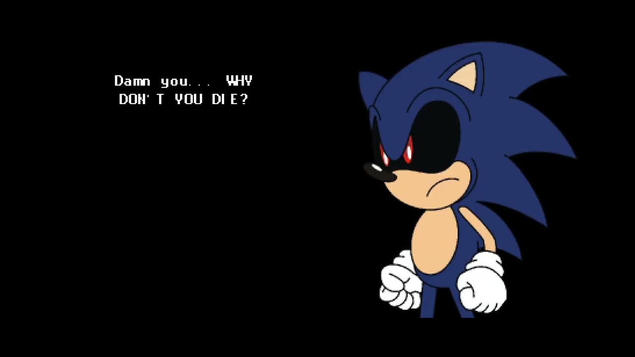 doing speed run sonic.exe with best ending - YouTube