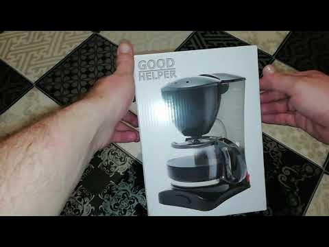 Обзор: Кофеварка Goodhelper СМ-D102 - YouTube