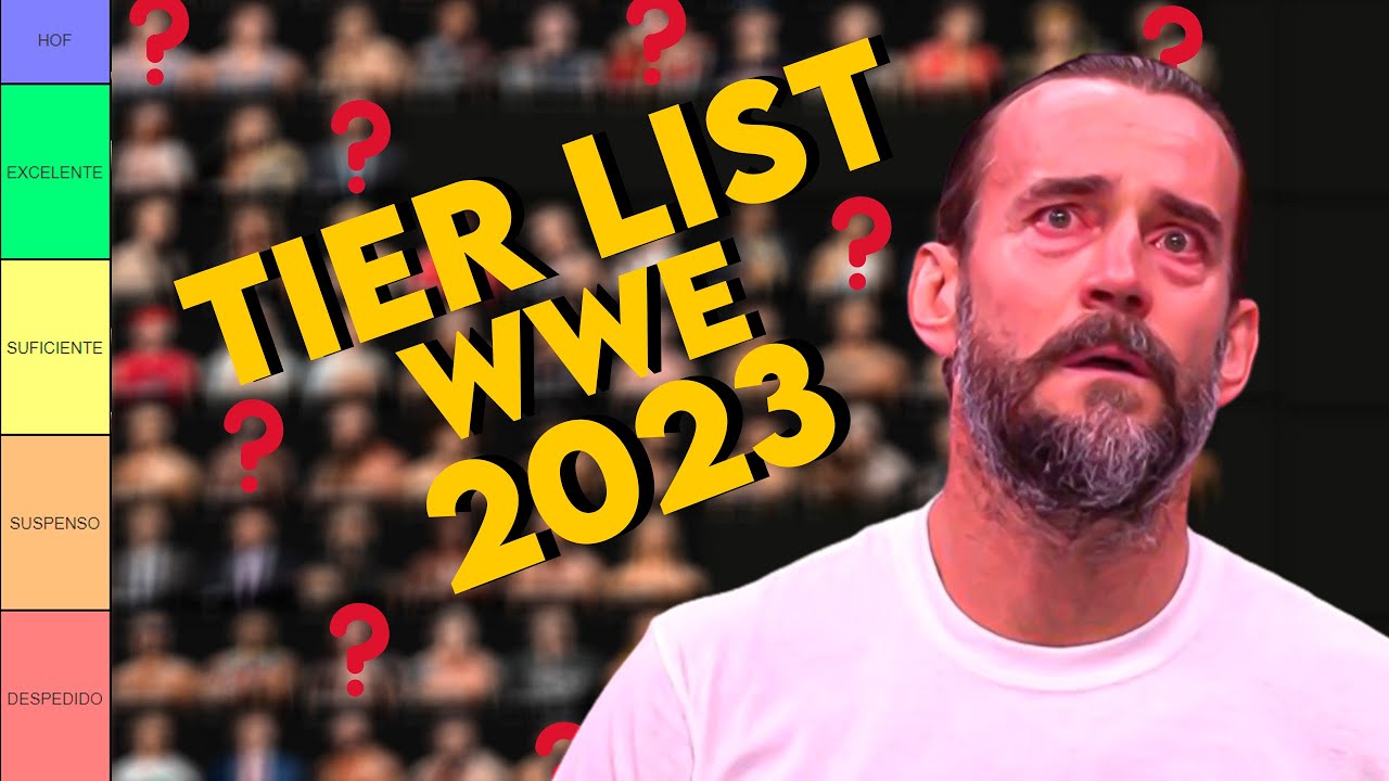 TIER LIST LUCHADORES WWE 2023 - YouTube