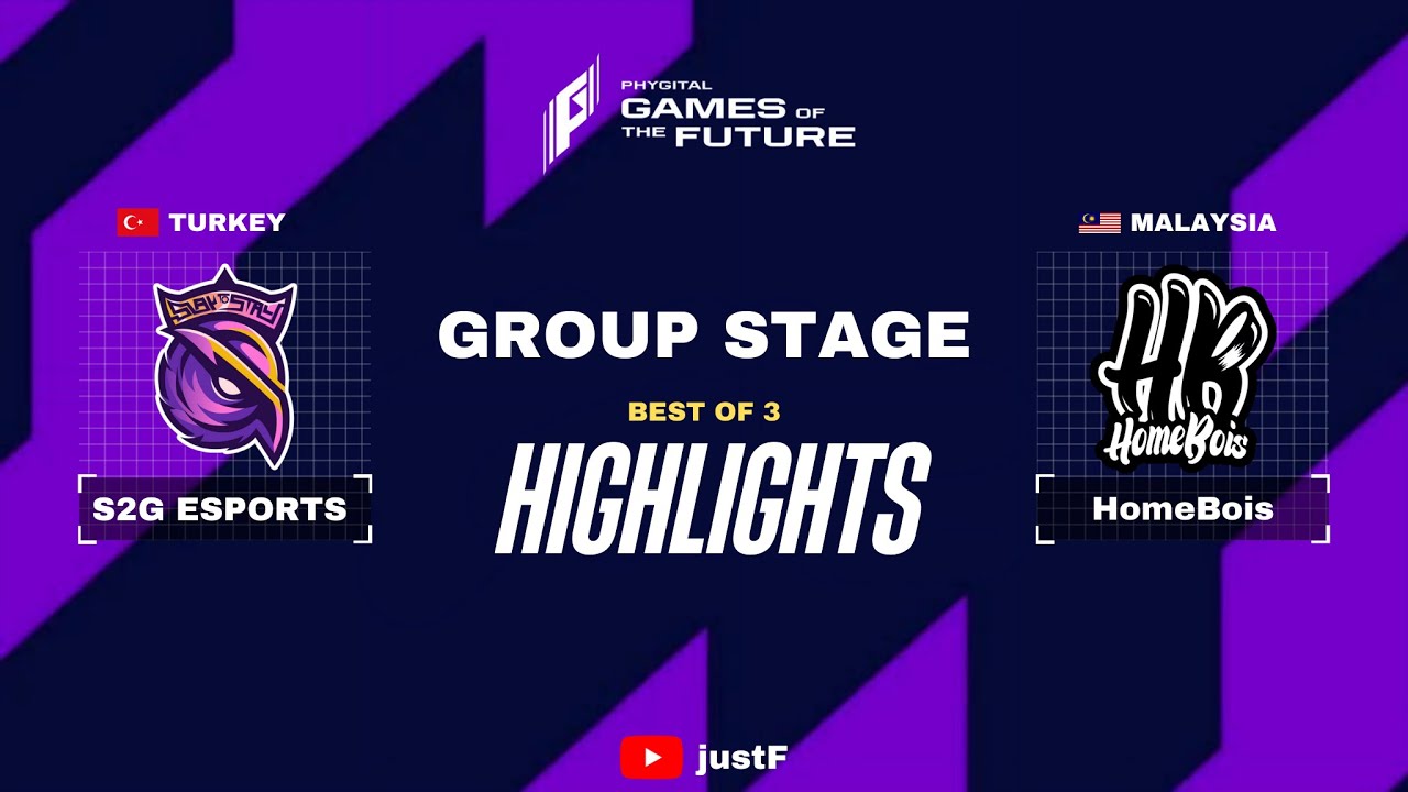 S2G ESPORTS vs HOMEBOIS HIGHLIGHTS | GAMES OF THE FUTURE GROUP STAGE ...