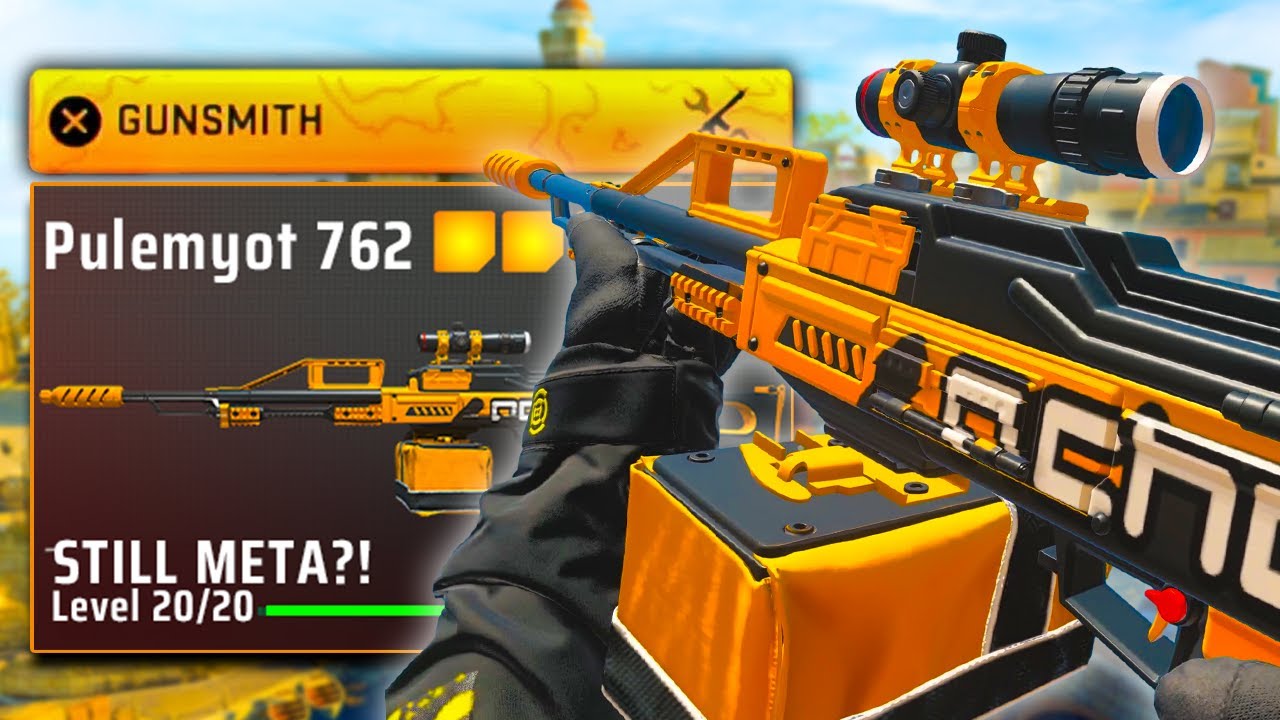 The Pulemyot is STILL META! Change THESE attachment! (Pulemyot 762 ...