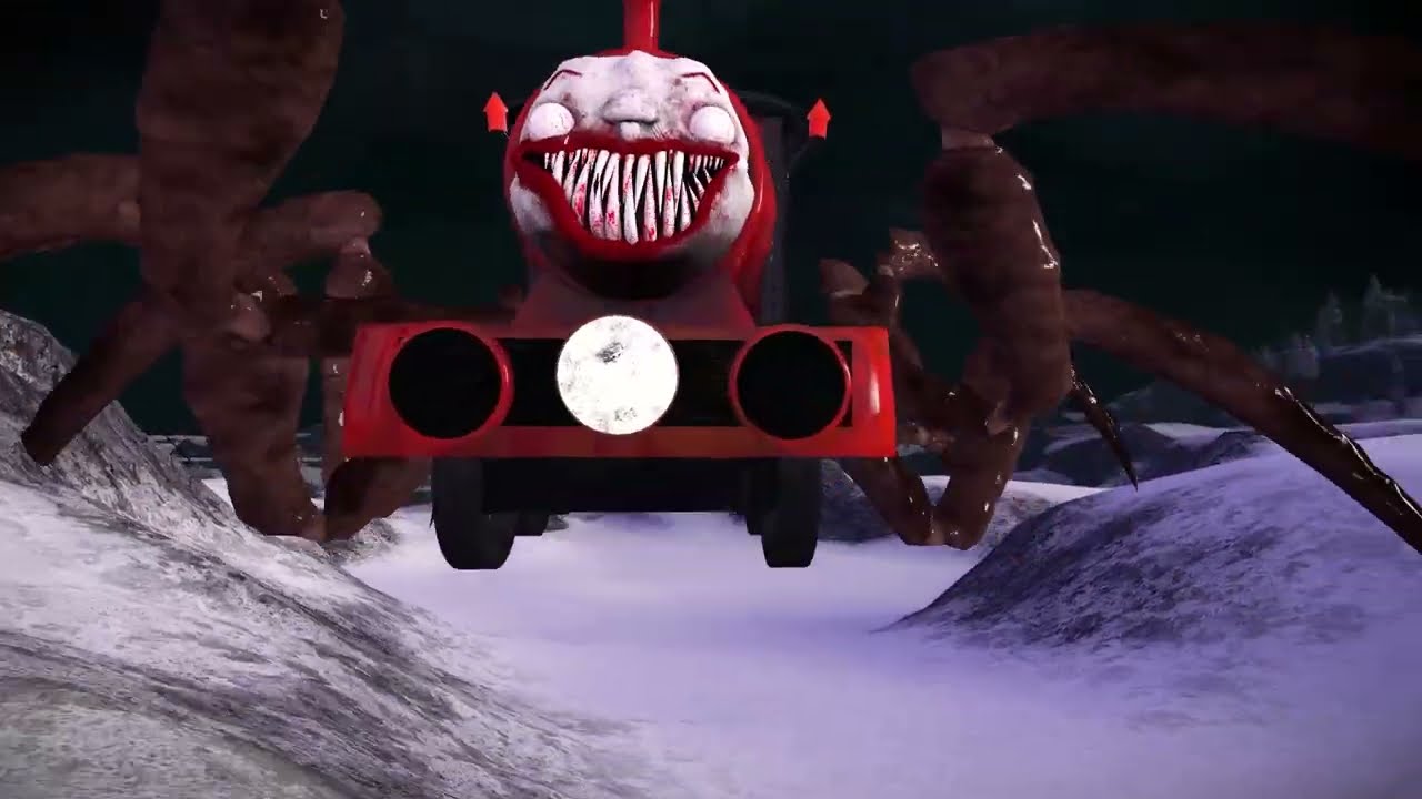 MEGAHORN MONSTER found CHOO-CHOO CHARLES - YouTube