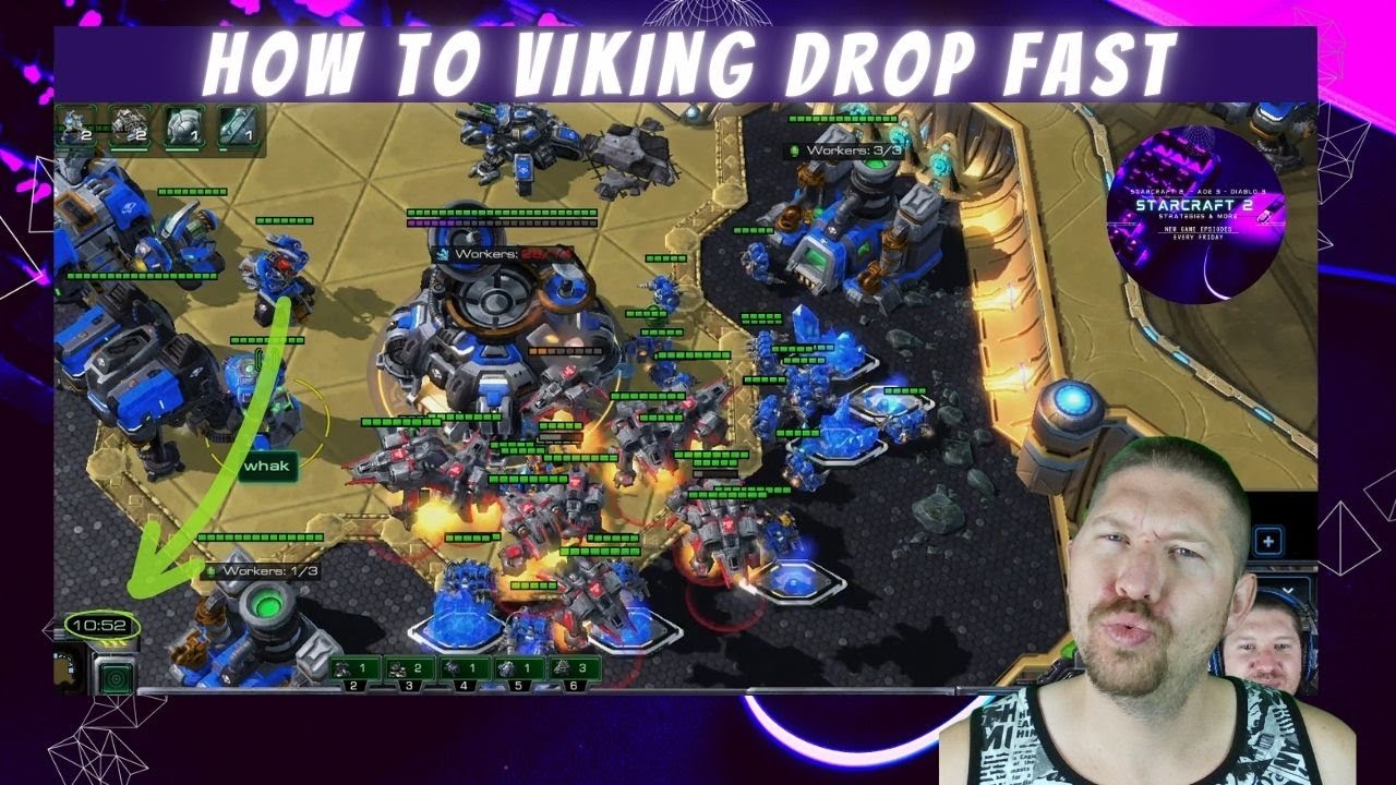 How To Viking Drop Every Game, How To Win Starcraft With Vikings, - YouTube