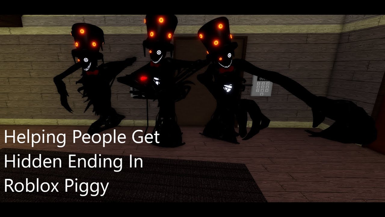 Helping People Get Hidden Ending In Roblox Piggy - YouTube