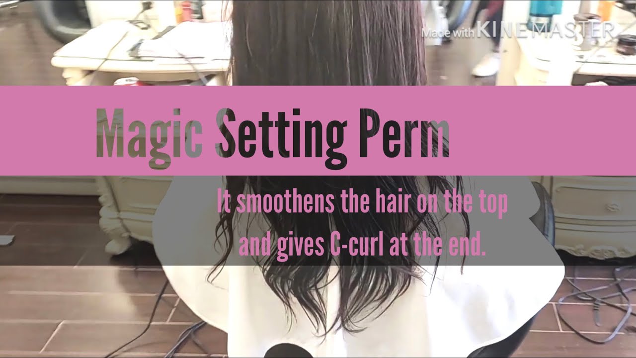 Magic Setting Perm / 매직 세팅 펌 - YouTube