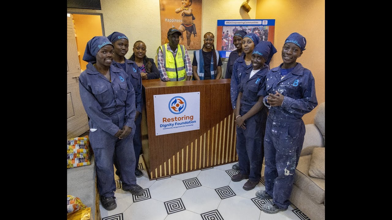 Buildher Cohort 12 Community Project at Restoring Dignity Foundation. - YouTube