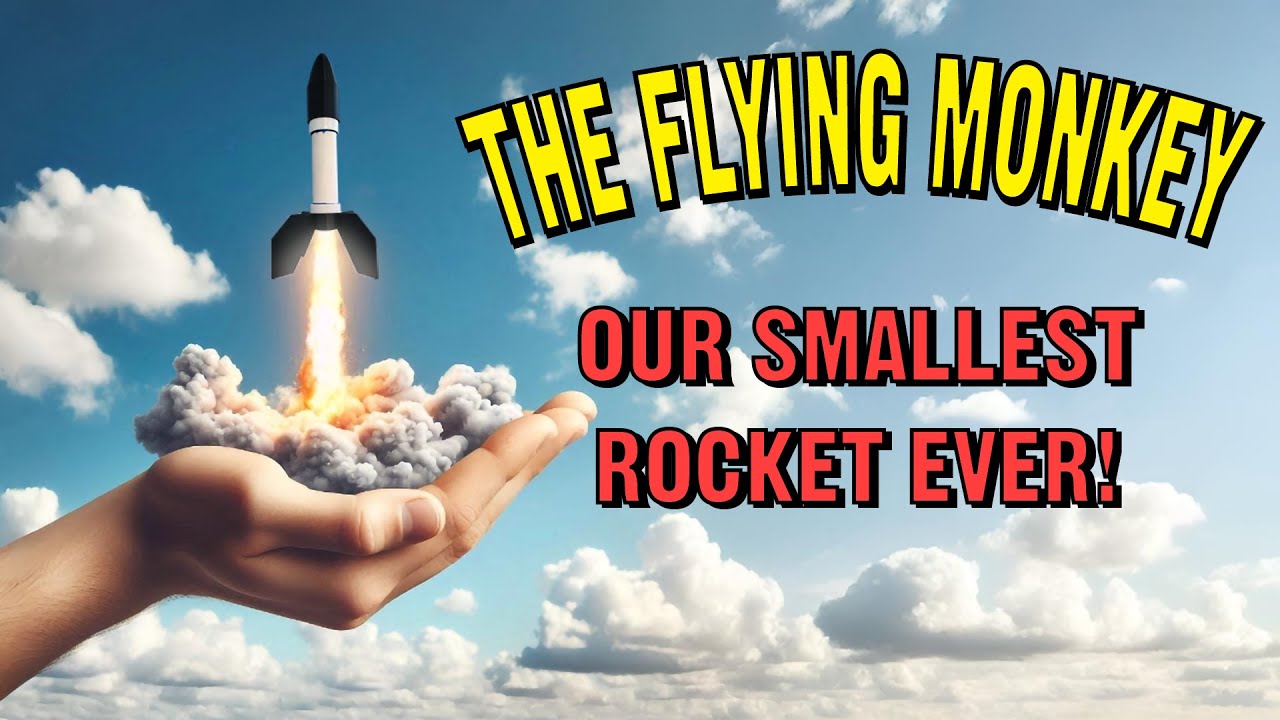 Building and flying our smallest rocket ever. Motor + Fins + Nose = The ...