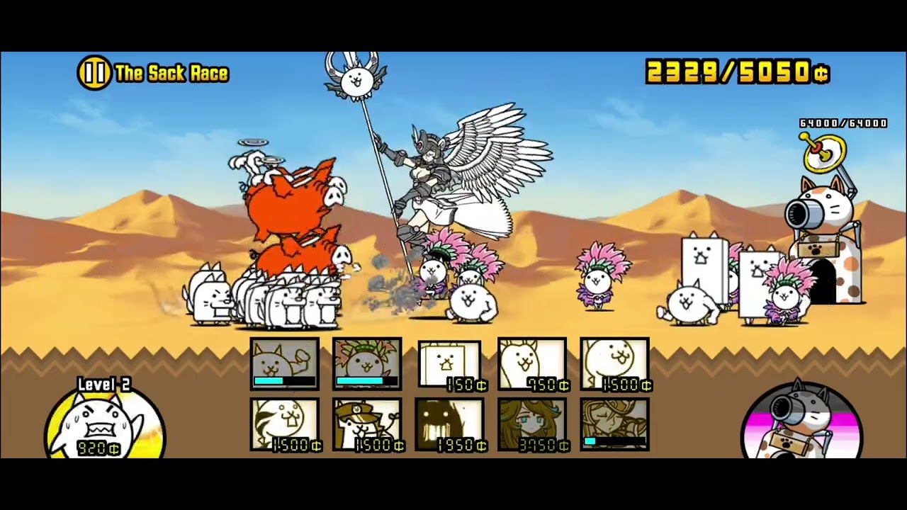 Battle cats: aw man, pigs - YouTube