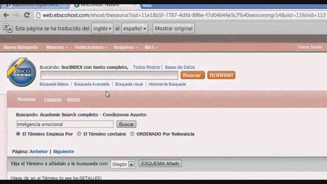 Tutorial uso de EBSCO - YouTube