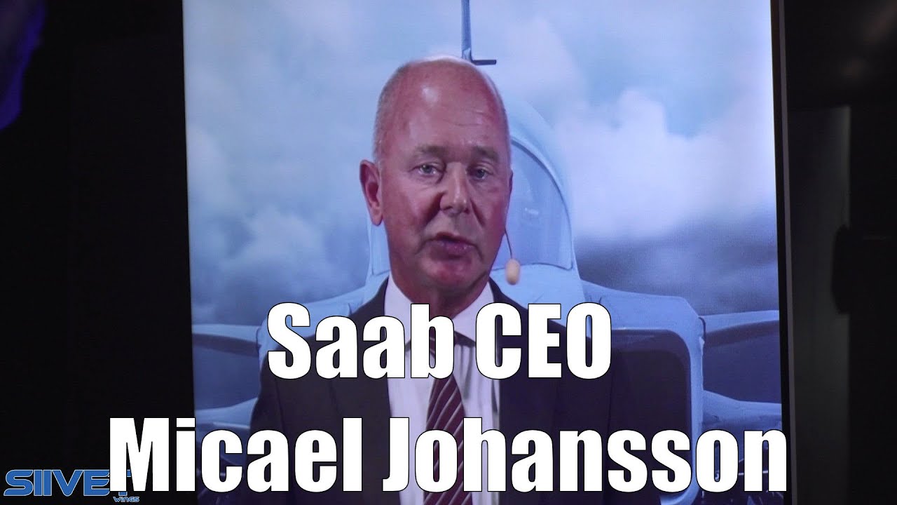Saab CEO Micael Johansson About HX Program And Partnership - HX Fighter ...