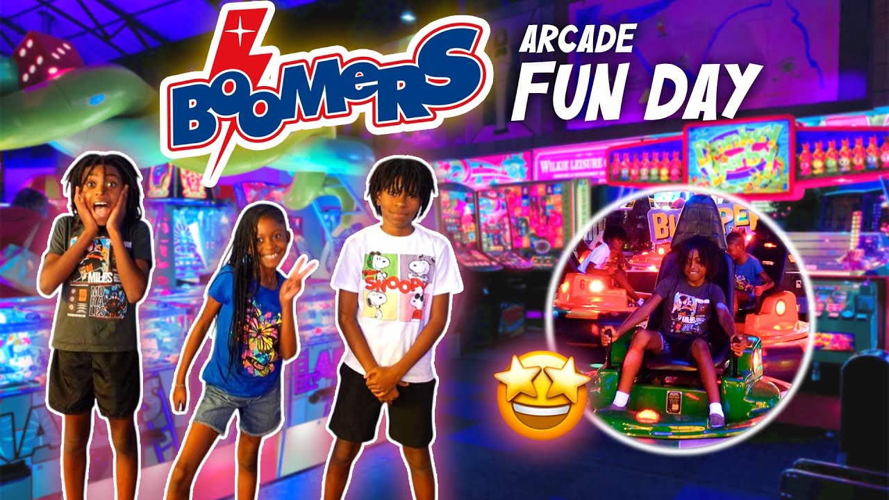 Boomers Arcade Fun Day - YouTube
