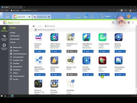 Setup LXD Linux Container on QNAP ContainerStation LXD Linux - YouTube