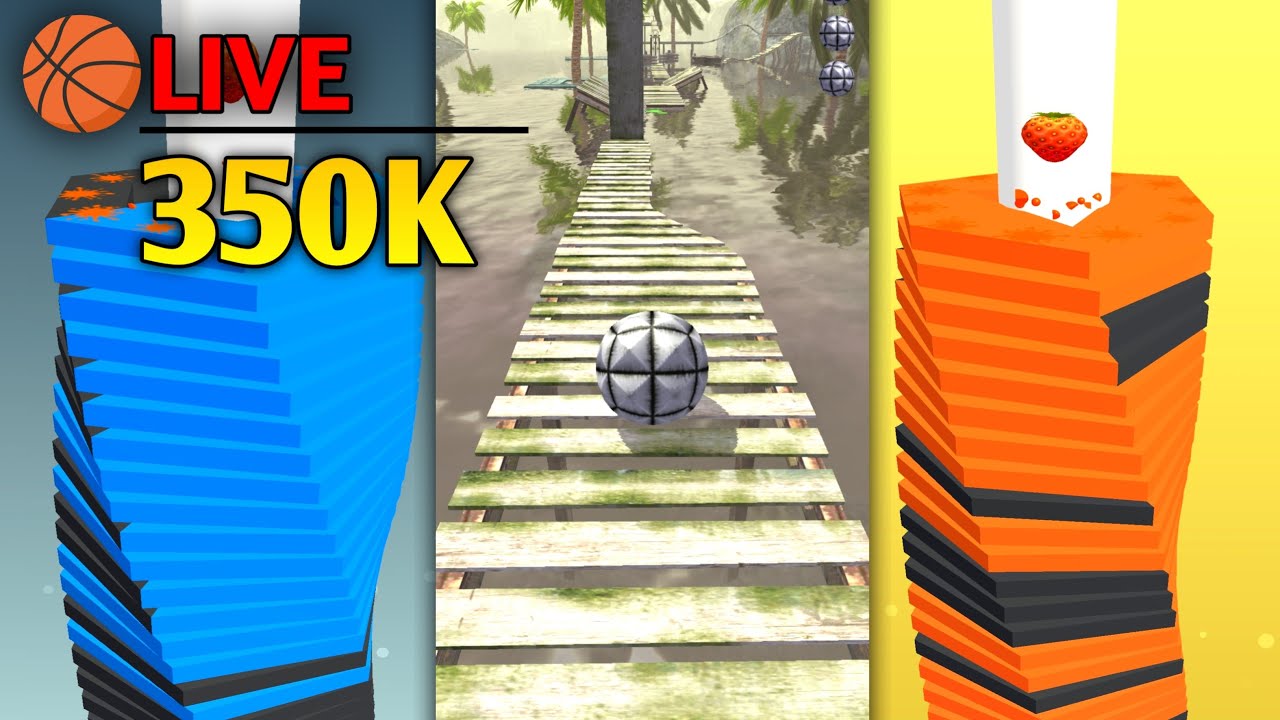 NEST TECHNICAL is live 🏀 Highest Score Stack Ball Gameplay 😲 #shorts # ...