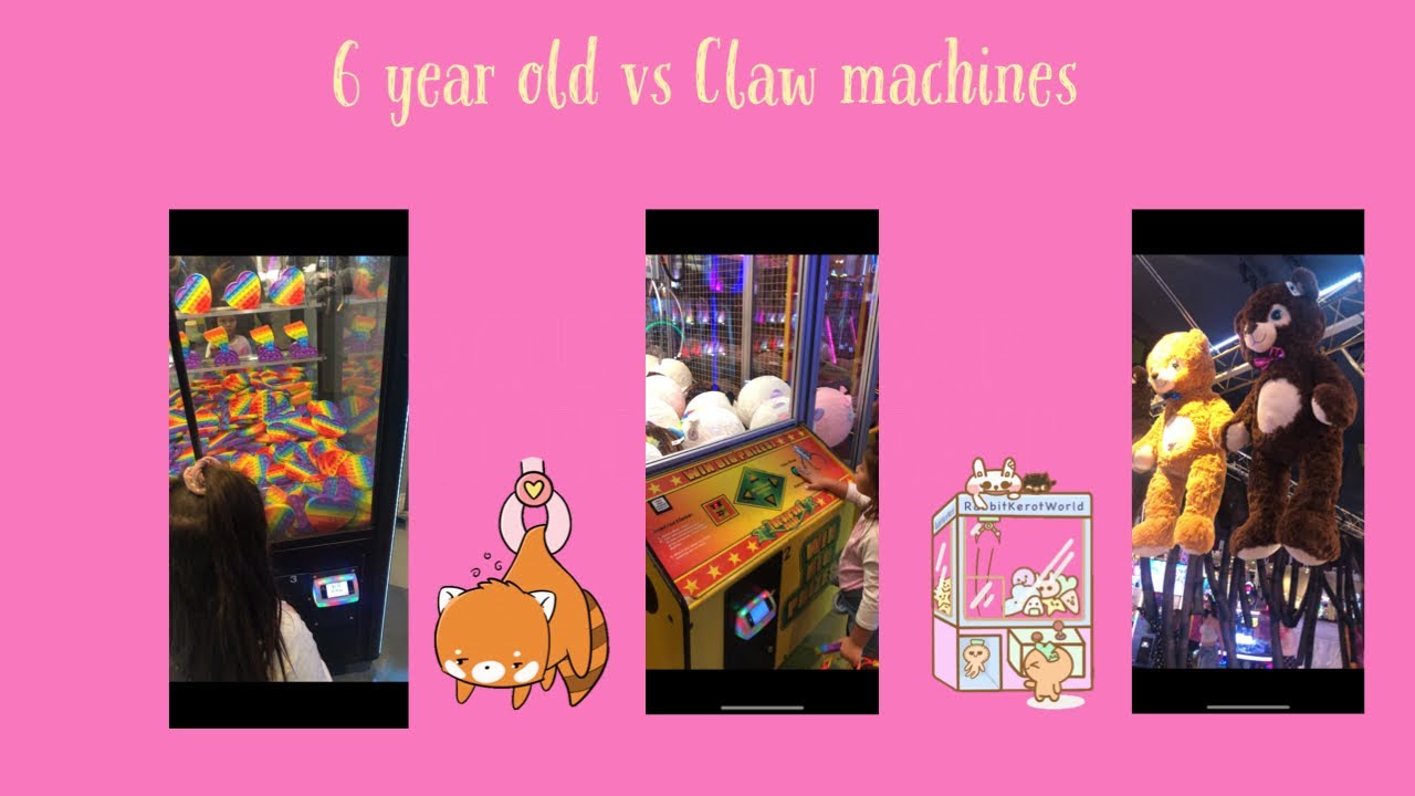 All the prizes I won at the claw machines!! #clawmachine #arcade - YouTube